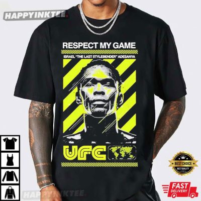 Israel Adesanya UFC Respect Collection T-Shirt