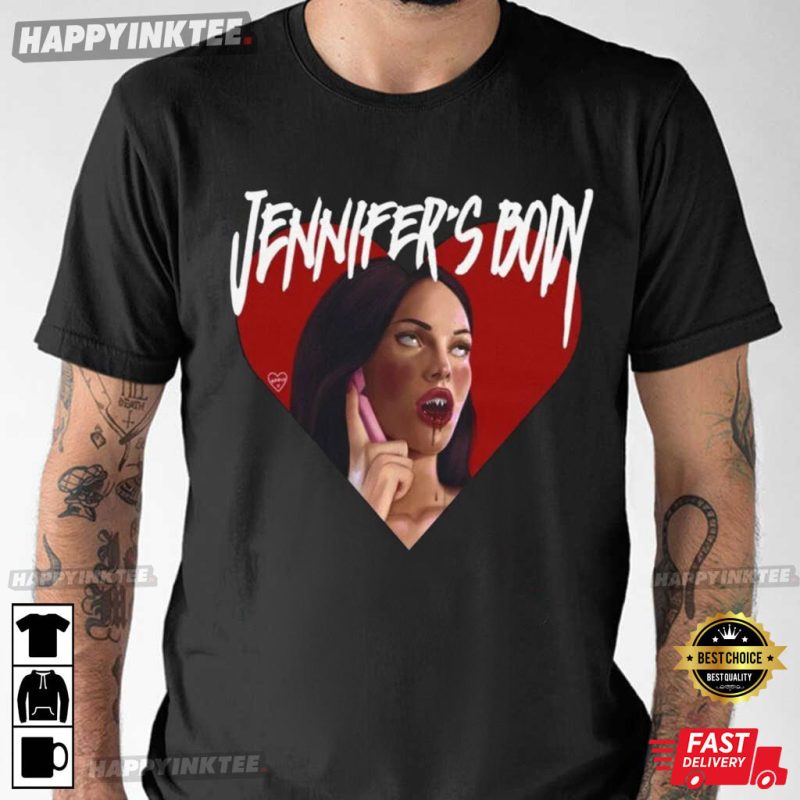 Jennifer’s Body Heart Check Active T-Shirt - Bring Your Ideas, Thoughts ...