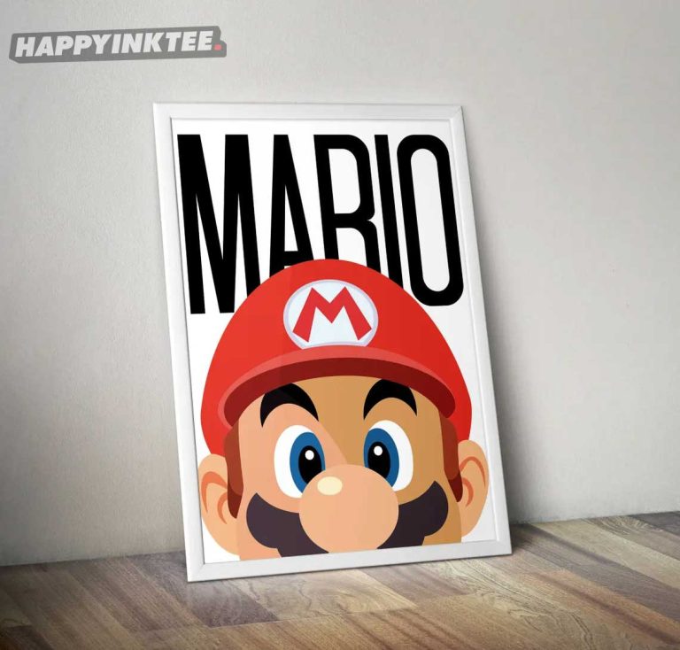 Super Mario Bros 1998 Gift For Fan Printable Poster - Bring Your Ideas ...
