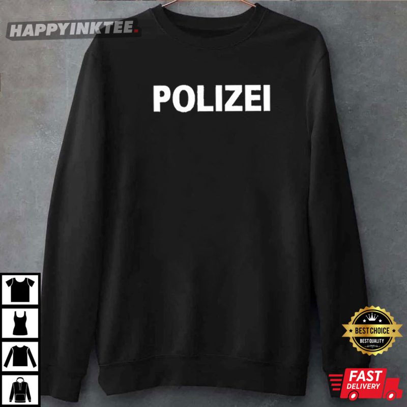 Kanye West Wearing Polizei T-Shirt