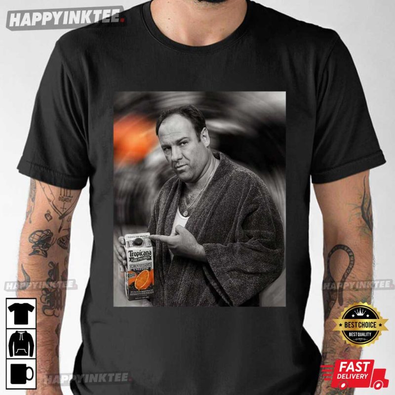 The Sopranos Tony Soprano Some Pulp T-Shirt - Bring Your Ideas ...