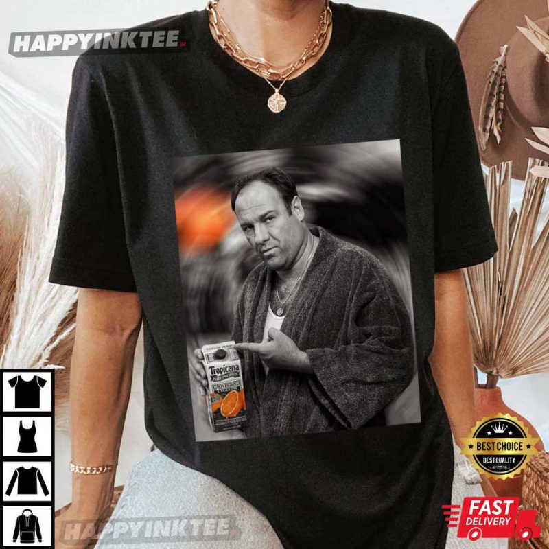 The Sopranos Tony Soprano Some Pulp T-Shirt - Bring Your Ideas ...