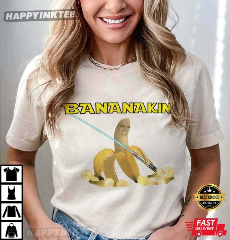 Bananakin Anakin Skywalker STAR WARS T-Shirt - Bring Your Ideas ...