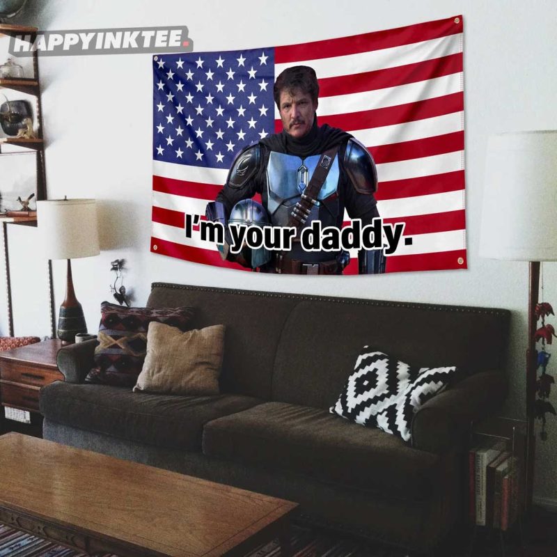 Pedro Pascal I'm Your Daddy Tapestry Fan Gift Flag