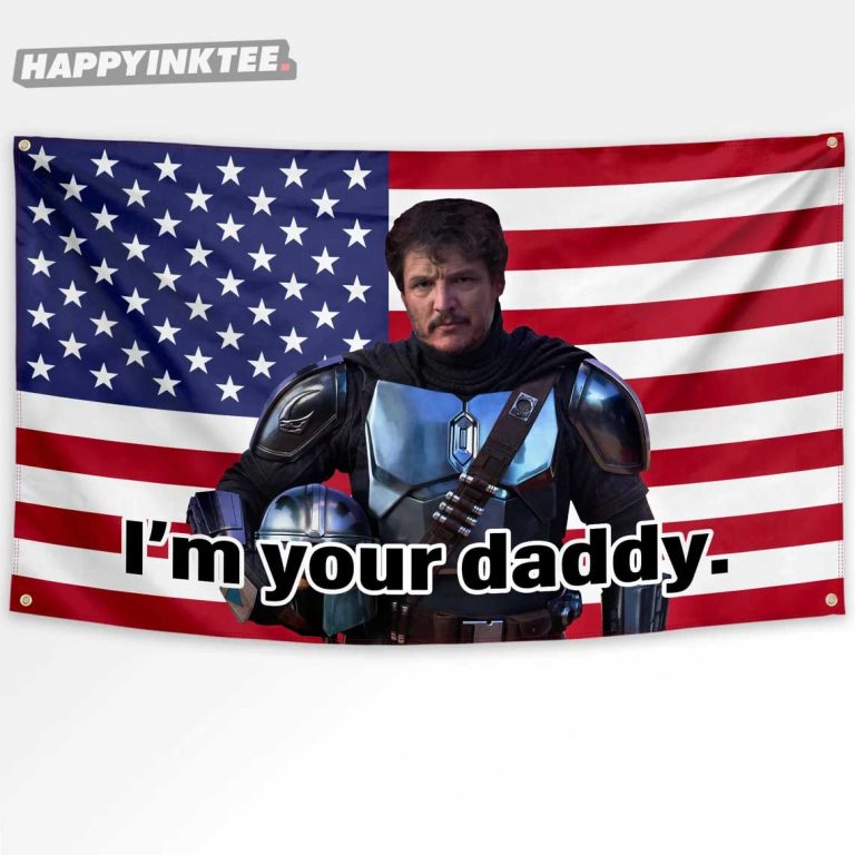 Pedro Pascal I'm Your Daddy Tapestry Fan Gift Flag