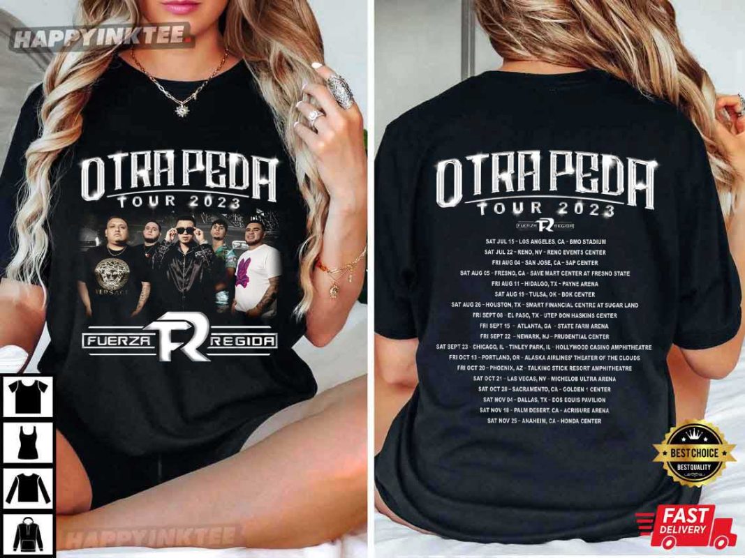 Fuerza Regida Otra Peda Tour 2023 T-Shirt