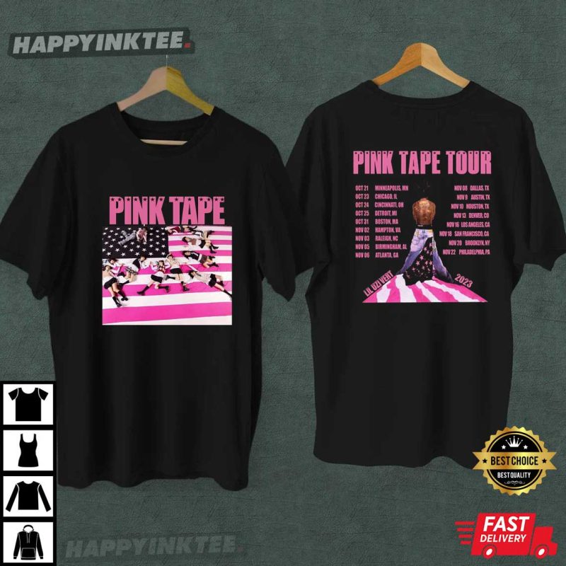 Lil Uzi Vert Pink Tape Tour T-Shirt