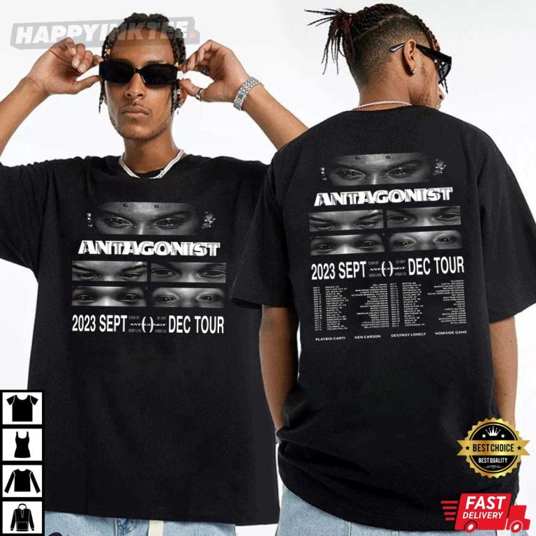 Playboi Carti Antagonist Tour 2023 T-Shirt