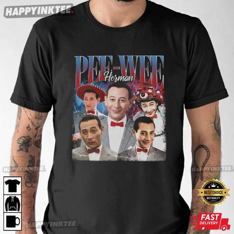 Pee Wee Herman Pee-wee's Big Adventure Vintage T Shirt