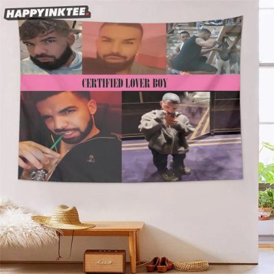 Drake Funny Meme Wall Tapestry