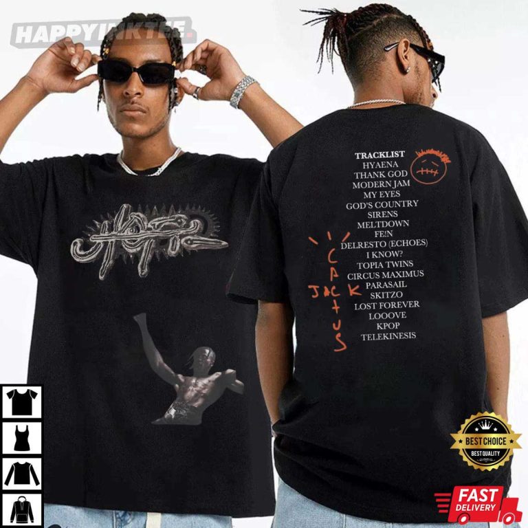 Travis Scott Utopia Album Tracklist T-Shirt