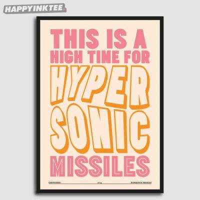 Sam Fender Hypersonic Missiles Music Lyrics Poster