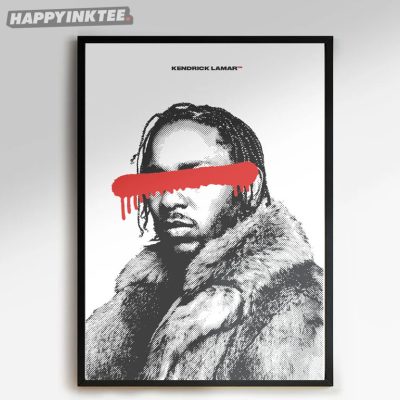 Kendrick Lamar Portrait Rap Music Poster