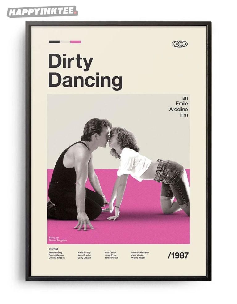 Dirty Dancing Retro Movie Poster