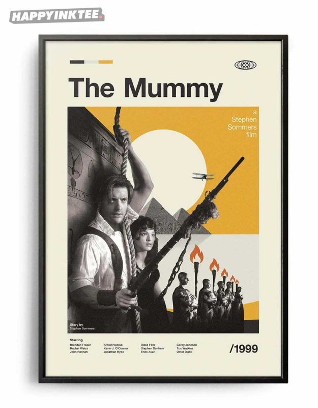 Mid Century Modern The Mummy Poster