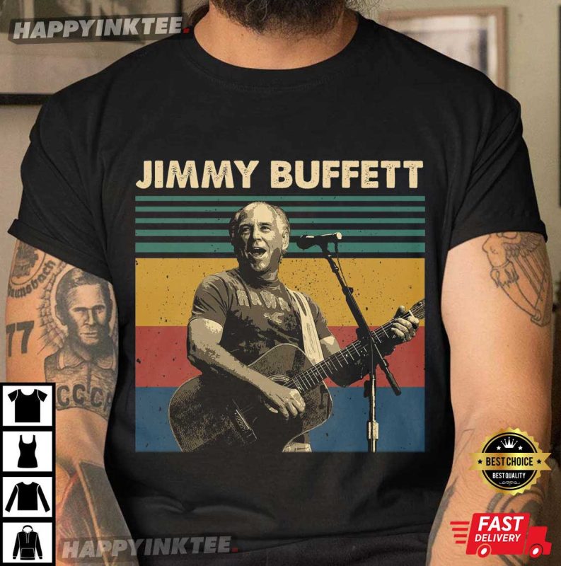 Jimmy Buffett Merch Retro Vintage T-Shirt