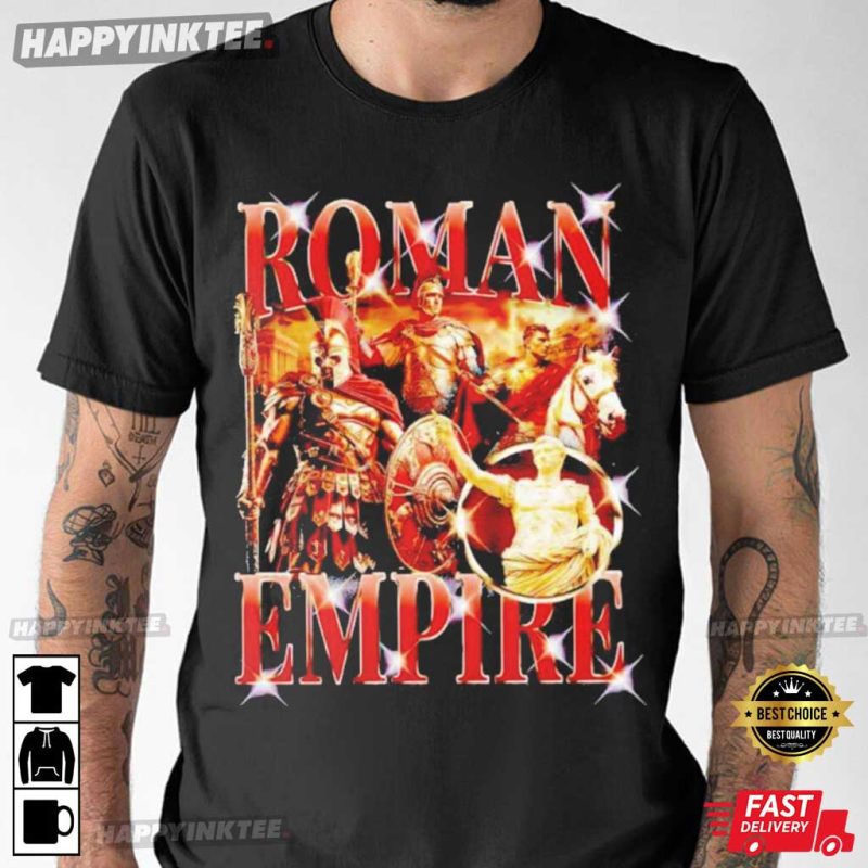 Roman Empire Statue T-Shirt