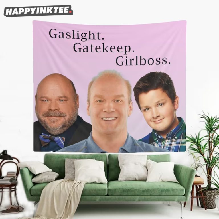 Bertram Gibby Bob Duncan Gaslight Gatekeep Girlboss Wall Tapestry