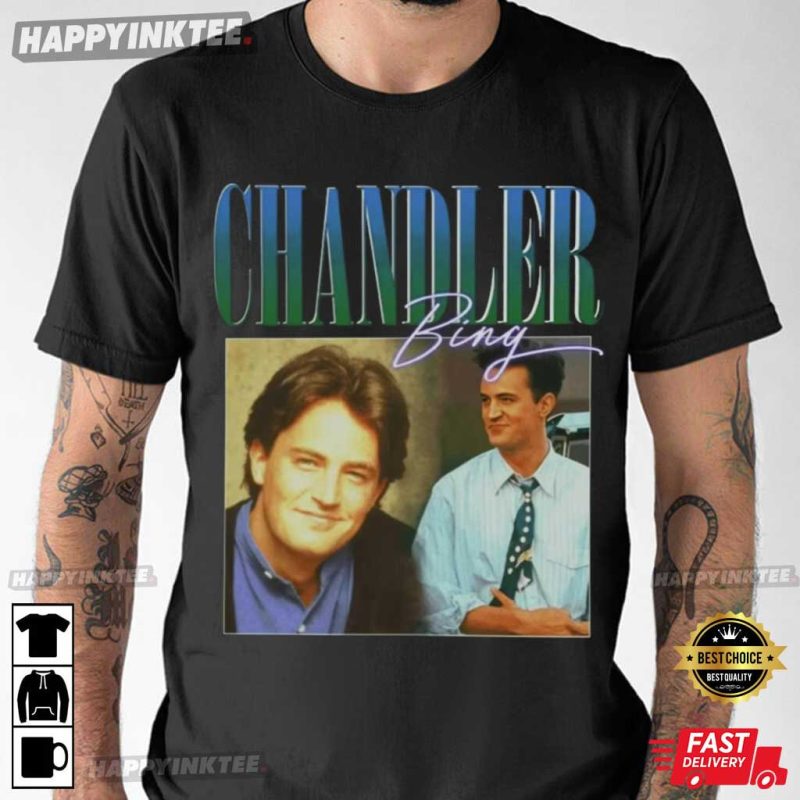 Rip Chandler Bing Matthew Perry 90s T-Shirt
