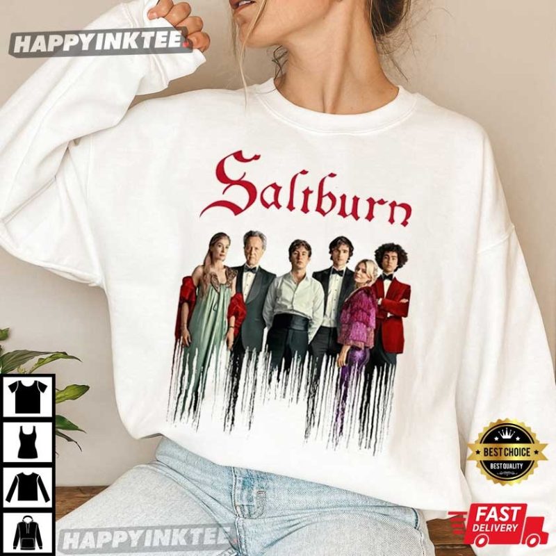 Saltburn 2023 Barry Keoghan Jacob Elordi T-Shirt