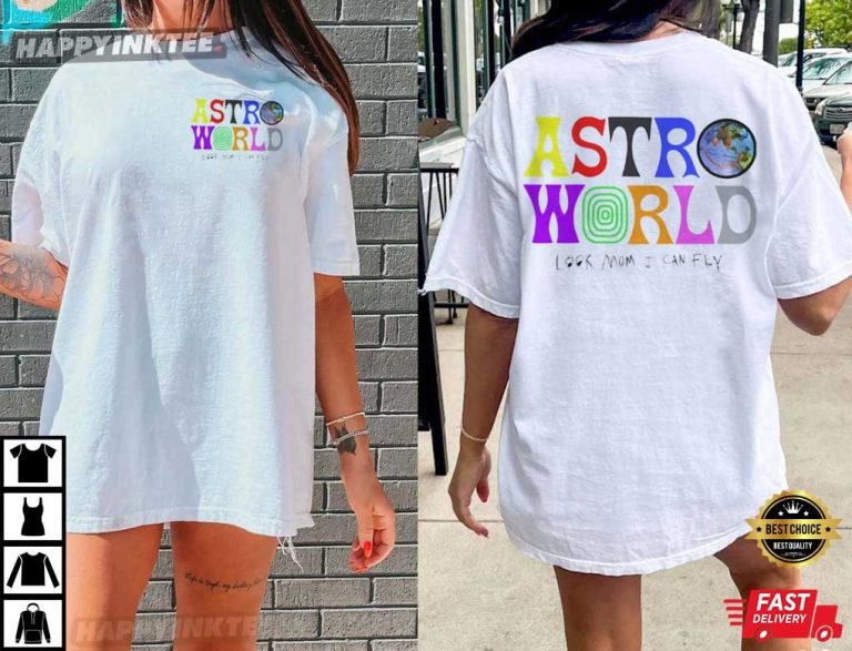 Travis Scott Astro World Merch T-Shirt