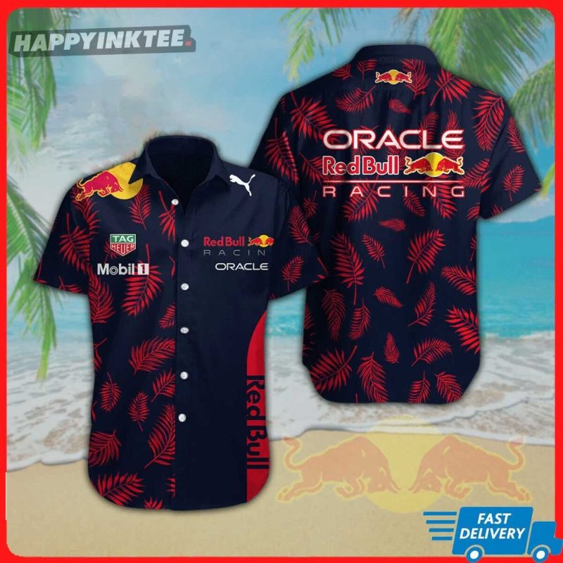 Red Bull Racing F1 Team Summer Hawaiian Shirt