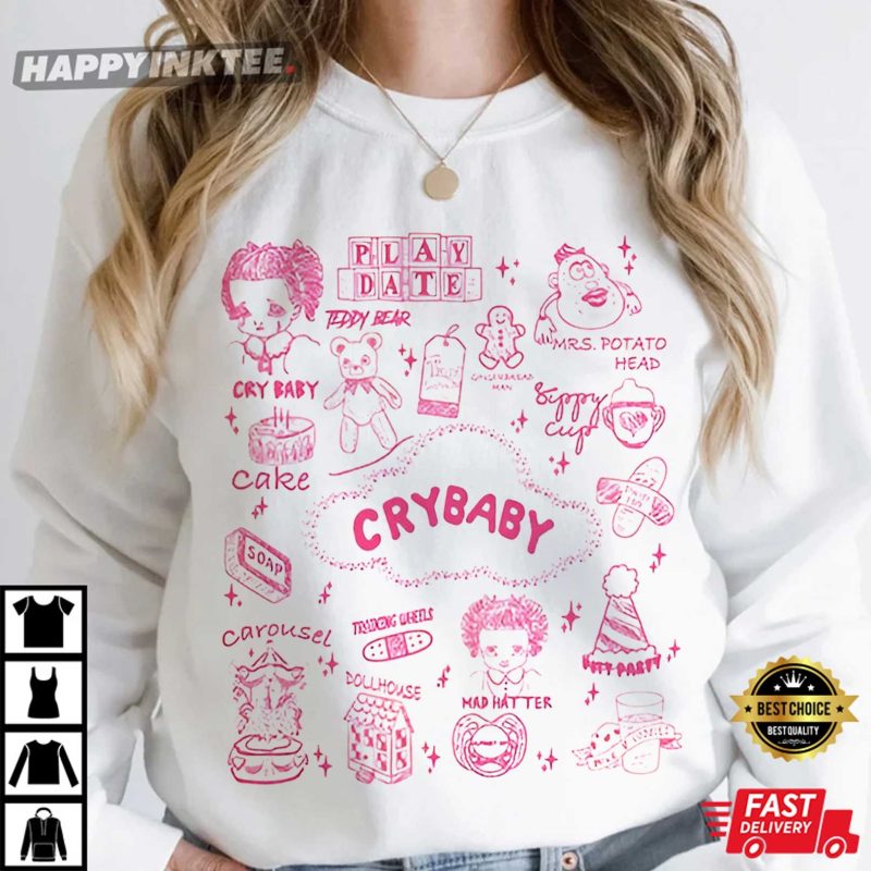 Melanie Martinez Cry Baby Album T-Shirt