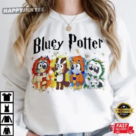 Bluey x Harry Potter Hogwarts Wizard School T-Shirt