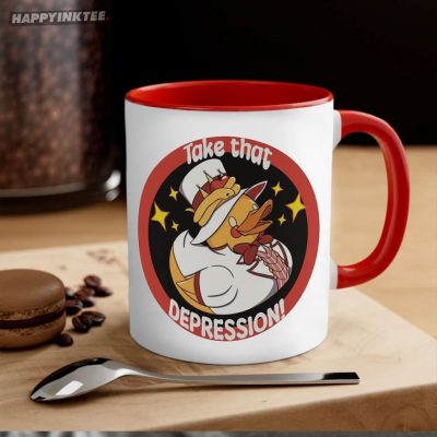 Lucifer Rubber Ducks Hazbin Hotel Mug