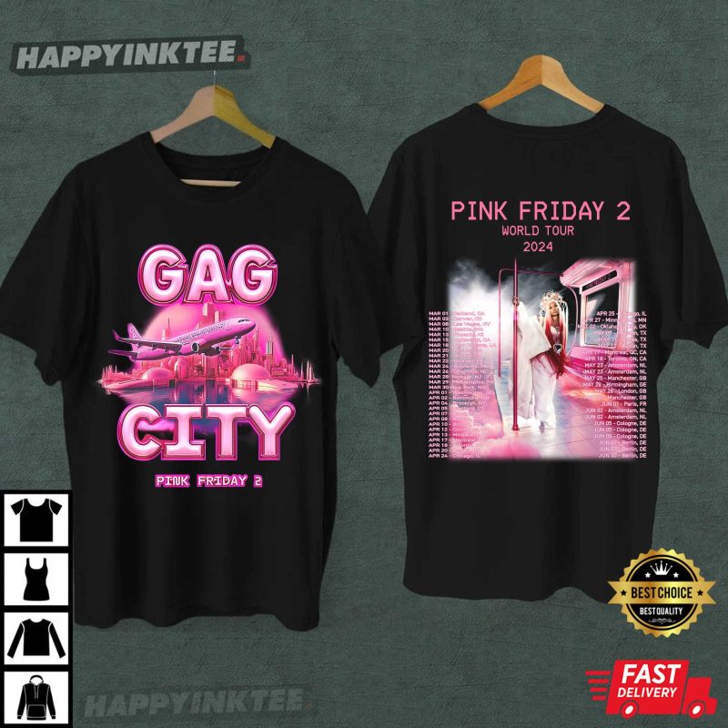 Nicki Minaj Pink Friday 2 Gag City Merch T-Shirt