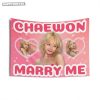 Le Sserafim Chaewon Marry Me Gift for FEARNOT Wall Tapestry