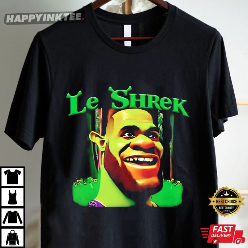 Le Shrek LeBron James Meme T-Shirt