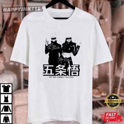 Megan Thee Stallion x Gojo Satoru T-Shirt
