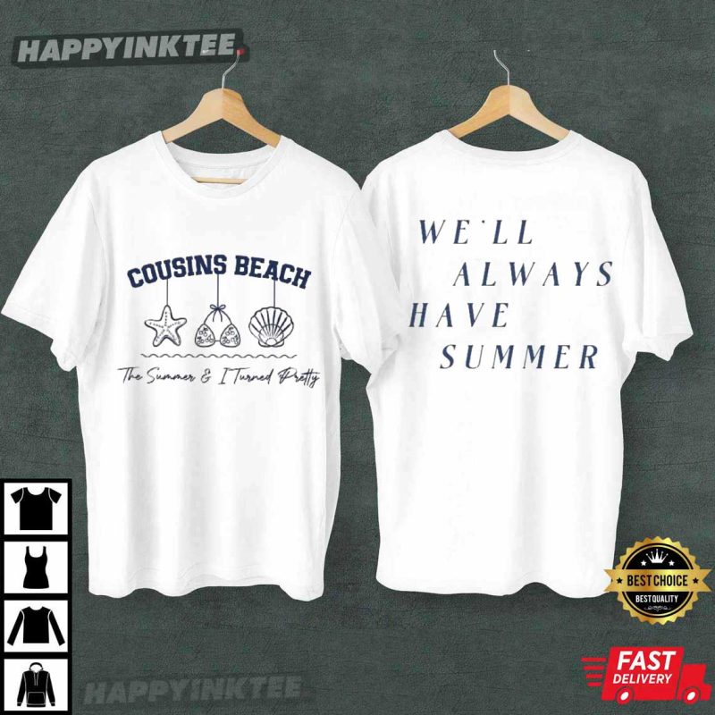 Cousins Beach The Summer I Turned Pretty TSITP Fan Gift T-Shirt
